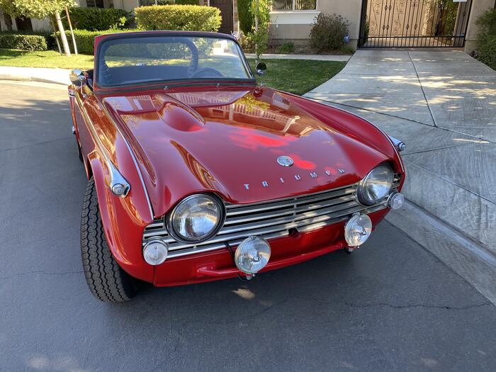 Tr6 Hood On A 4a Page 2 Tr4 Tr4a Forum The Triumph Experience